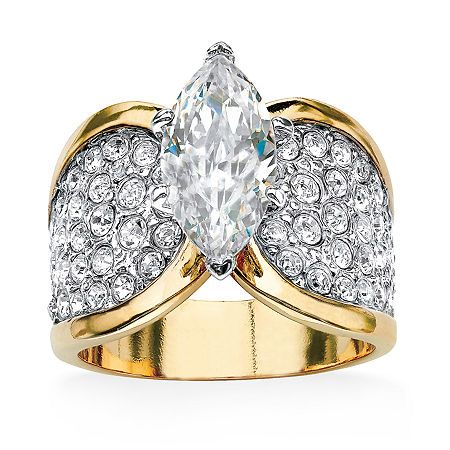 Click here for Womens 2 1/2 CT. T.W. Cubic Zirconia 14K Gold Over... prices