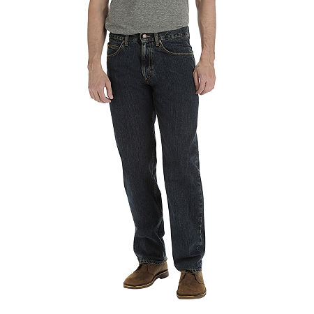 Click here for Lee Mens Relaxed Fit Straight Leg Jeans  36 34  Bl... prices