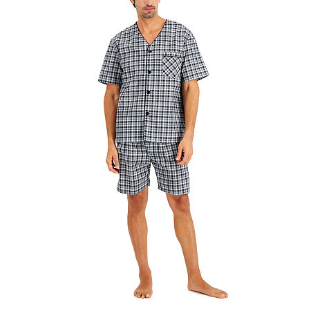 Click here for Hanes Mens Short Sleeve 2-pc. Big Pajama Sets  4x-... prices