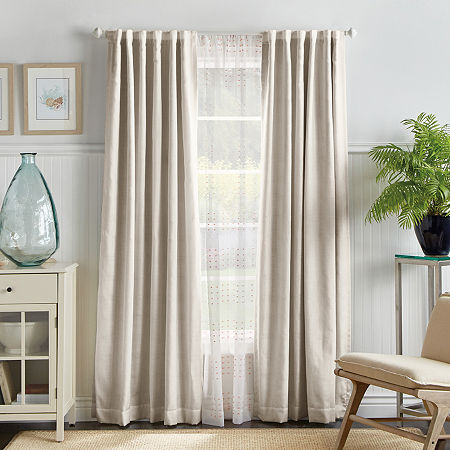 Click here for Martha Stewart Bedford Back Tab Blackout Set of 2... prices
