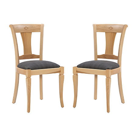 Click here for Rosina 2-pc. Dining Chair  One Size  White prices