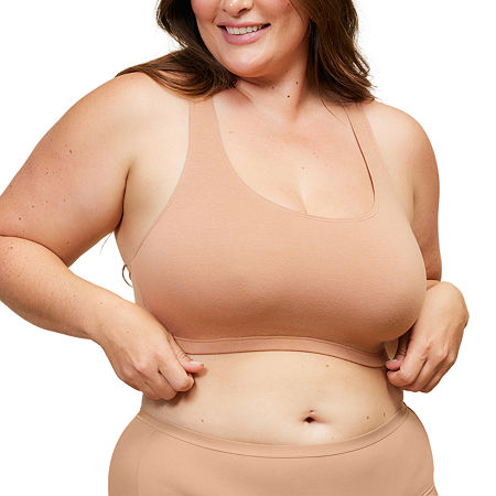 Click here for Leading Lady The Serena Wirefree Cotton Racerback... prices