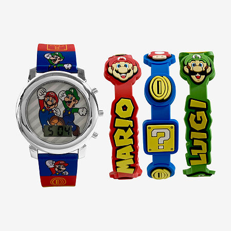 Click here for Nintendo Super Mario Boys Multicolor Strap Watch G... prices