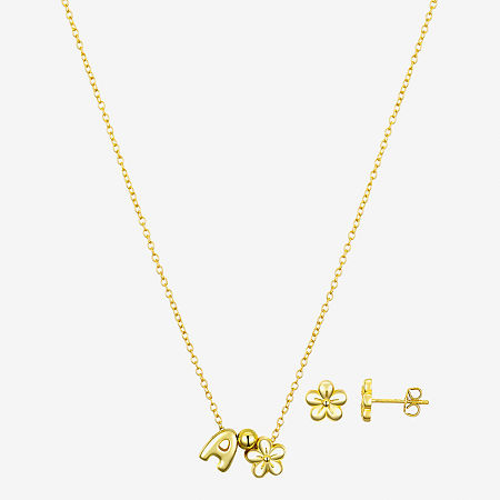 Click here for Bijoux Bar Delicates Womens Flower 2-pc. Jewelry S... prices