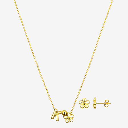 Click here for Bijoux Bar Delicates Womens Flower 2-pc. Jewelry S... prices