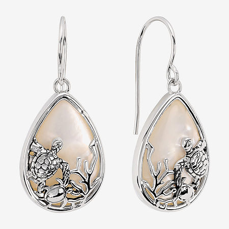 Click here for Silver Reflections Womens White Mother Of Pearl Si... prices