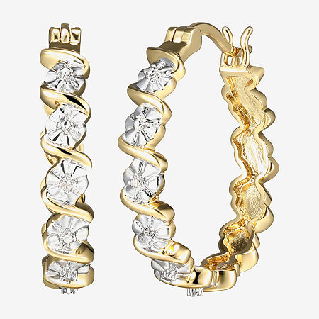 Click here for Sparkle Allure Diamond Accent 18K Gold Over Brass... prices