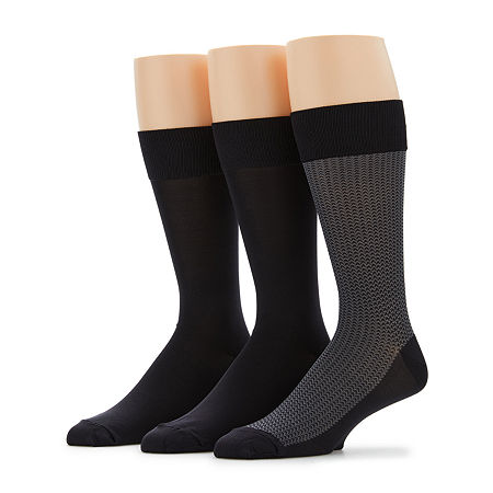 Click here for Stafford Microfiber Mens 3 Pair Big and Tall Crew... prices