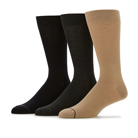 Click here for Stafford Super Soft Lux Mens 3 Pair Big and Tall C... prices