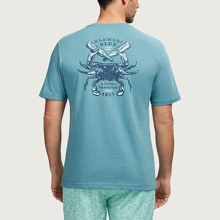 Click here for IZOD Saltwater Soft Wash Mens Crew Neck Short Slee... prices