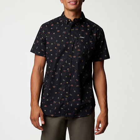 Click here for Columbia Mens Short Sleeve Regular Fit Stretch Fab... prices