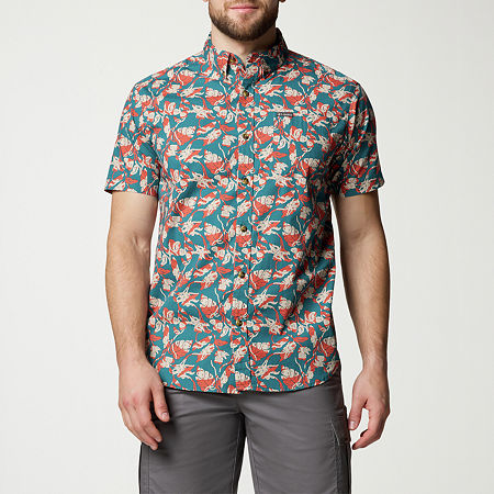 Click here for Columbia Mens Short Sleeve Regular Fit Stretch Fab... prices
