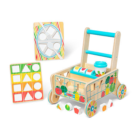 Click here for Melissa & Doug Wooden Shape Sorting Grocery Cart I... prices