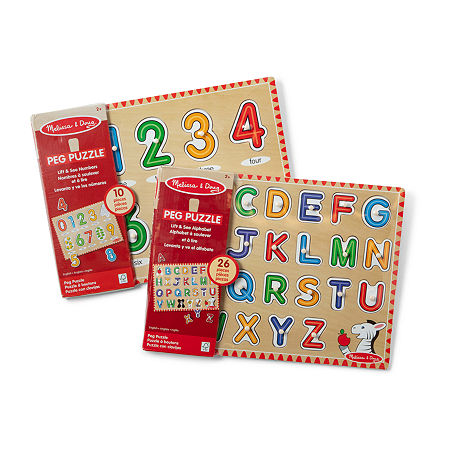 Click here for Melissa & Doug See Inside Peg Puzzle Bundle 2-pc.... prices