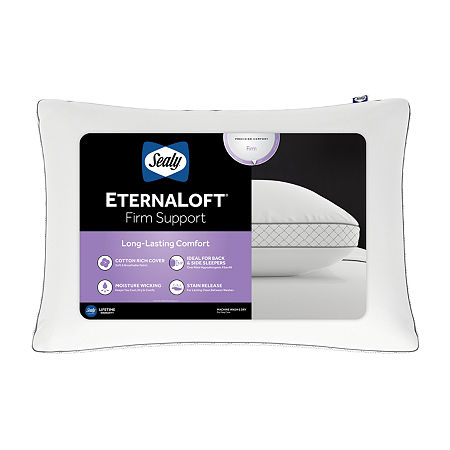 Click here for Sealy EternaLoft Firm Support Pillow  One Size  Wh... prices