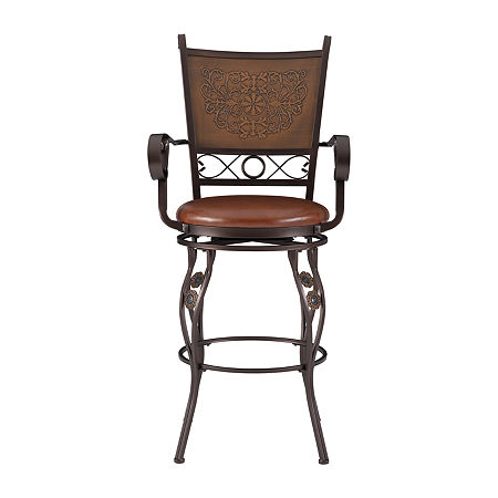 Click here for Merrimac Big & Tall Swivel Barstool  One Size  Bro... prices