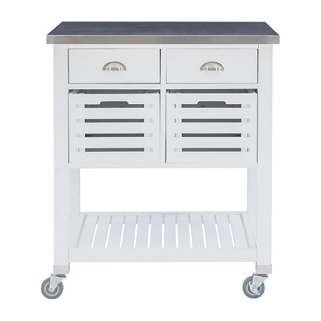 Click here for Robbin Stainless Steel-Top Kitchen Cart  One Size... prices