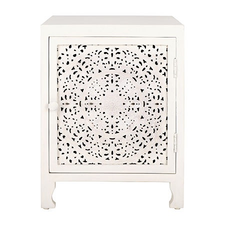 Click here for Raura Nightstand  One Size  White prices