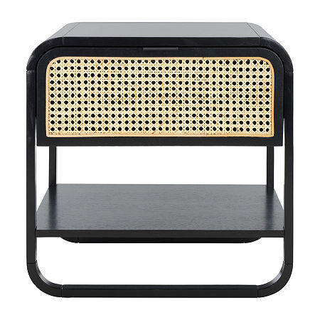 Click here for Yunis 1-Drawer Nightstand  One Size  Black prices