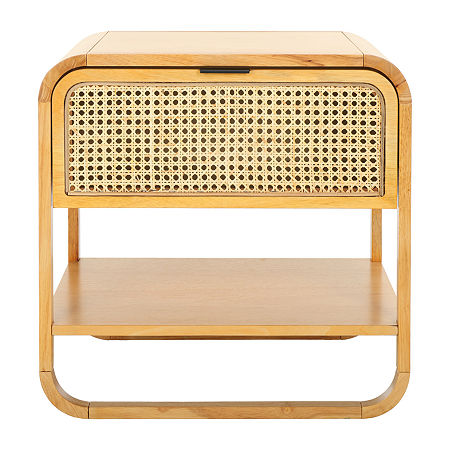 Click here for Yunis 1-Drawer Nightstand  One Size  White prices
