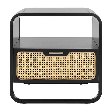 Click here for Yates 1-Drawer Nightstand  One Size  Black prices