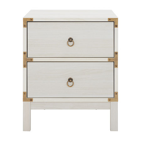 Click here for Galio 2-Drawer Nightstand  One Size  White prices