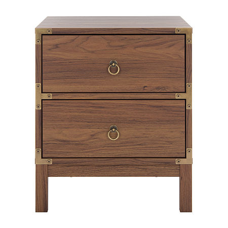 Click here for Galio 2-Drawer Nightstand  One Size  Brown prices