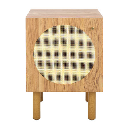 Click here for Ophelia 1 Door Nightstand  One Size  Brown prices