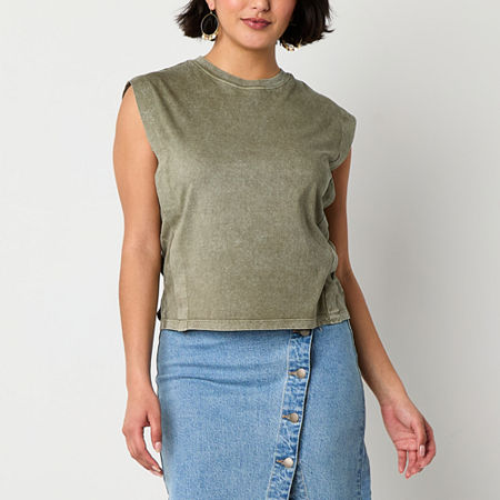 Click here for a.n.a Womens Crew Neck Sleeveless T-Shirt  Xx-larg... prices