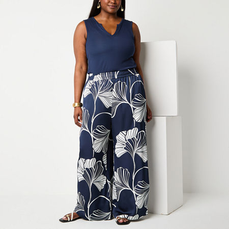 Click here for Worthington Womens Straight Plus Pull-On Pant  3x... prices