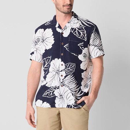 Click here for St. Johns Bay Mens Short Sleeve Adaptive Camp Shir... prices