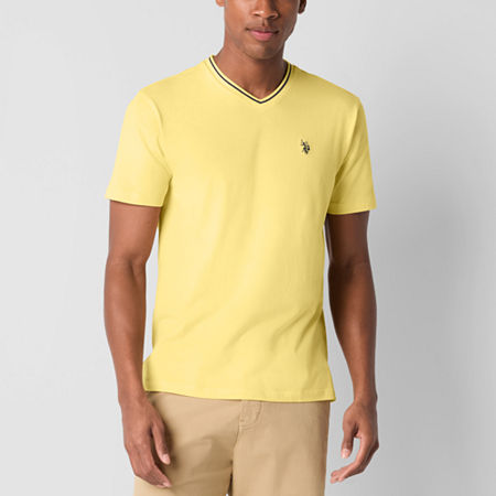 Click here for U.S. Polo Assn. Tipped Stretch Mens V Neck Short S... prices