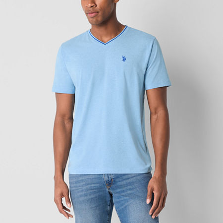 Click here for U.S. Polo Assn. Tipped Stretch Mens V Neck Short S... prices