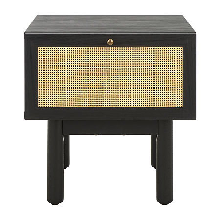 Click here for Aino 1-Drawer Nightstand  One Size  Black prices