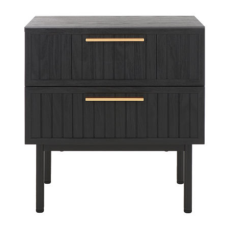 Click here for Axelle 2-Drawer Nightstand  One Size  Black prices