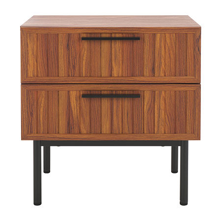 Click here for Axelle 2-Drawer Nightstand  One Size  Brown prices