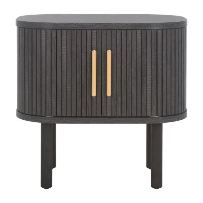 Tella Nightstand, Color: Distress Black - JCPenney
