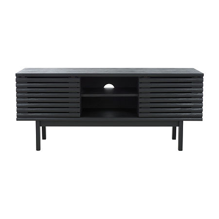 Click here for Aricia Small 2 Door Media Stand - Black prices