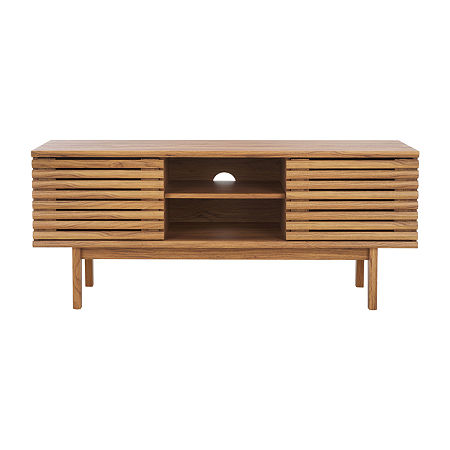 Click here for Aricia Small 2 Door Media Stand - Oak prices