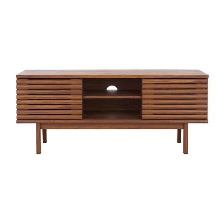 Click here for Aricia Small 2 Door Media Stand - Walnut prices