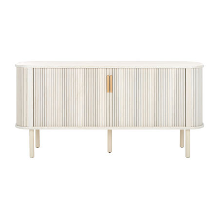 Click here for Tealla 2 Tambour Door Media Stand - Bleached white... prices