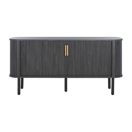 Click here for Tealla 2 Tambour Door Media Stand - Distressed bla... prices
