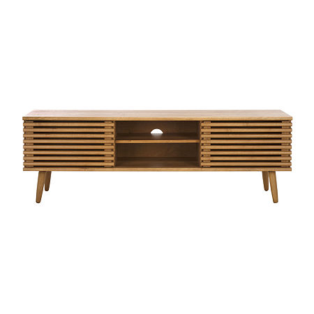 Click here for Averi 2 Door Media Stand - Rustic oak prices