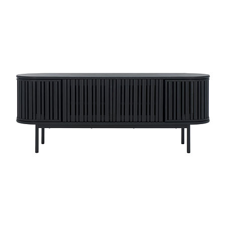Click here for Enid 4 Door Media Stand - Black prices