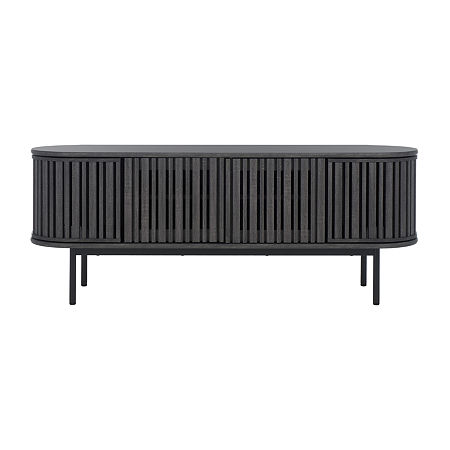 Click here for Enid 4 Door Media Stand - Distressed black prices