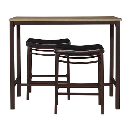 Click here for Sarah 3-pc. Pub Set  One Size  Brown prices