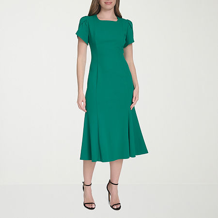 Click here for Marc New York Womens Short Sleeve Midi Fit + Flare... prices