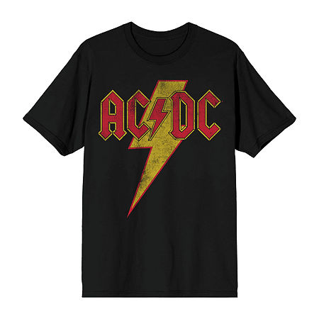 Click here for Mens Short Sleeve AC/DC Graphic T-Shirt  Small  Bl... prices