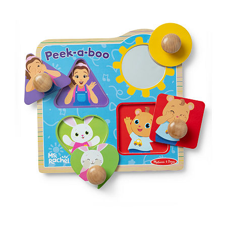 Click here for Melissa & Doug Ms. Rachel Jumbo Knob 4-pc. Puzzle... prices