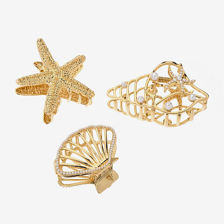 Click here for Bijoux Bar 3-pc. Hair Clip  One Size  Yellow prices